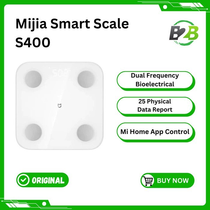 Jual Mijia Body Composition Scale S400 Smart Scale 25 Data Tubuh ...