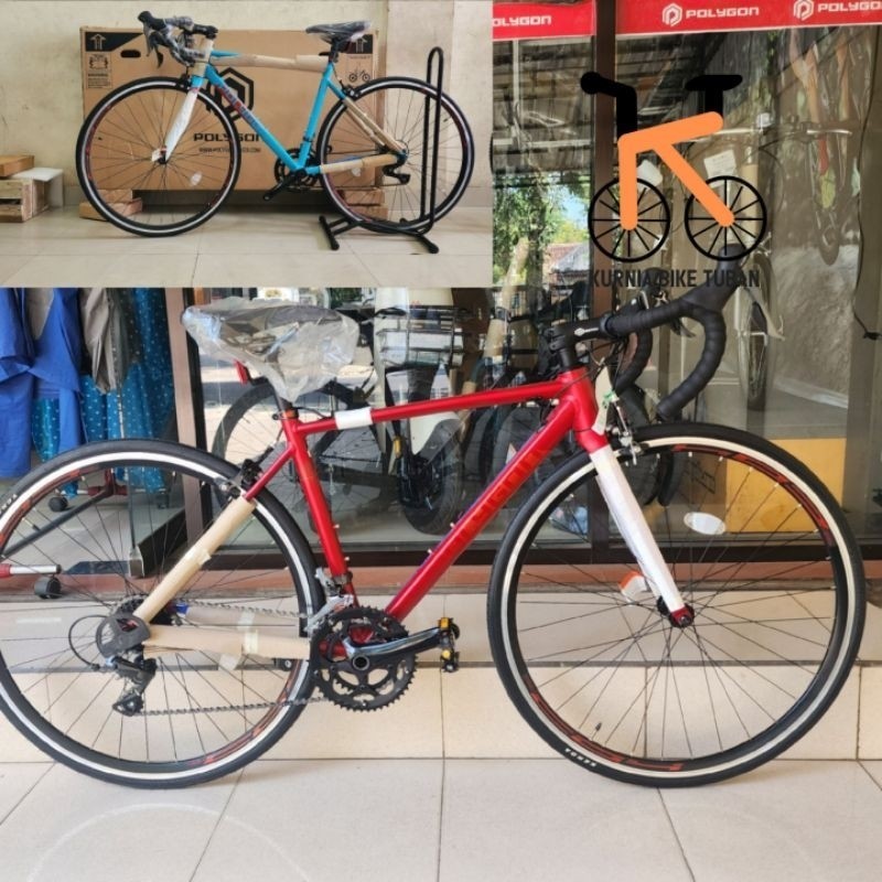 Jual Sepeda Balap Roadbike POLYGON STRATTOS S2 | Shopee Indonesia
