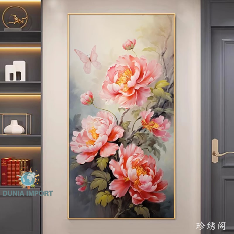 Jual DIY Diamond Painting Lukisan Berlian 5d Baru 2024 Pintu Masuk ...