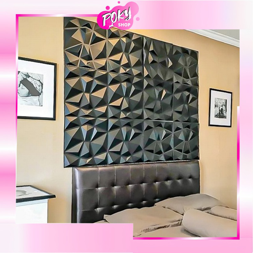 Jual POKY - H5814 Wallpaper Dinding 3D Motif Timbul Modern / Wall Panel ...