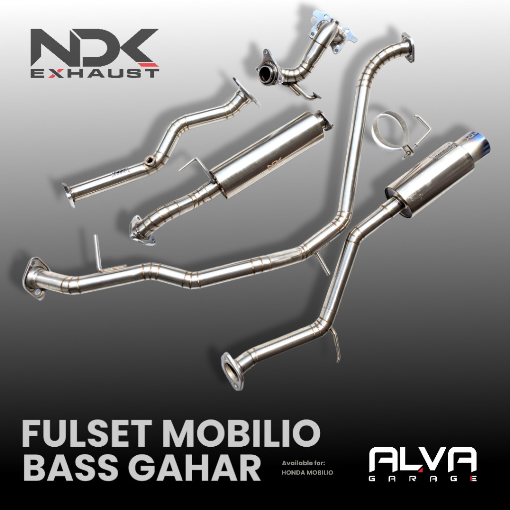 Jual Knalpot Mobilio NDK Exhaust Knalpot NDK Fulset Mobilio NDK Knalpot ...