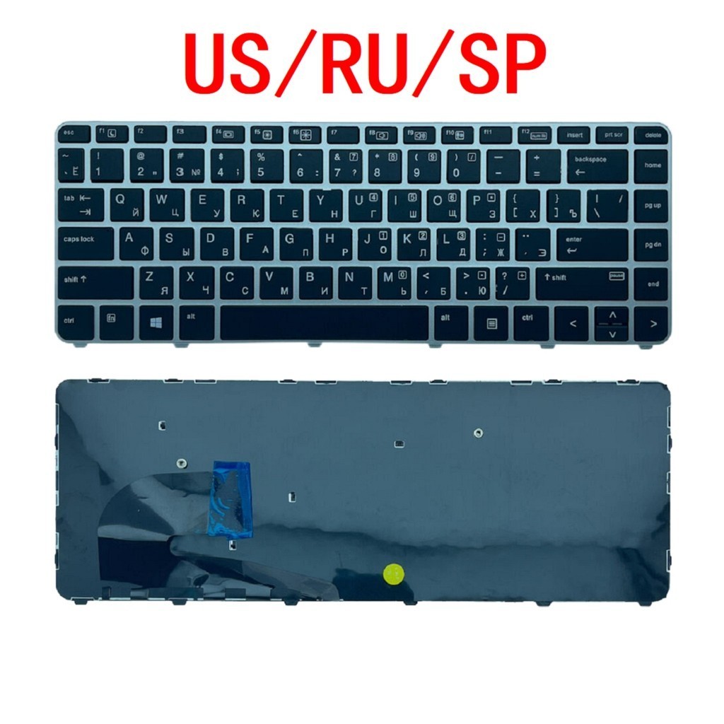 Jual PREORDER New US Russian Spanish Laptop Backlit Keyboard For HP ...