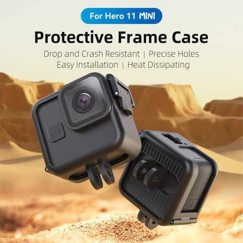 Jual TELESIN Plastic Frame Case with 3-Prong Mount for GoPro HERO11 ...