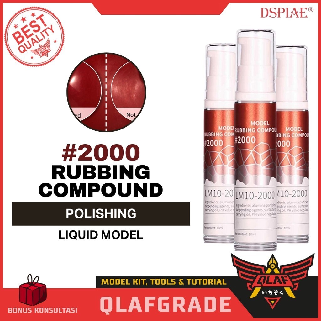 Jual Liquid Rubbing Compound 2000 DSPIAE polishing | Shopee Indonesia