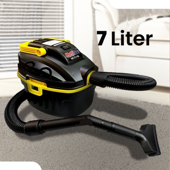 Jual VACUM CLEANER 7 Liter Kecil MULTIPRO VACUUM SEDOT DEBU 400 W Wet ...