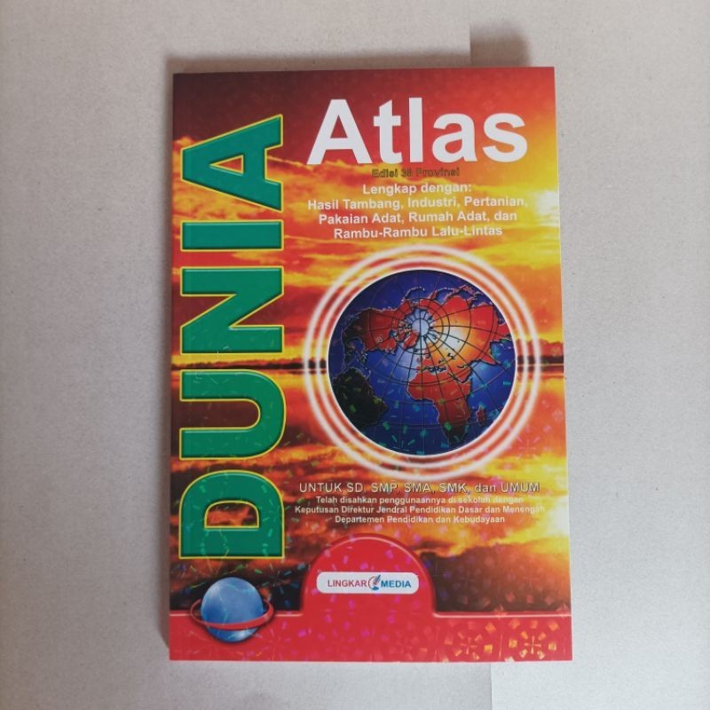 Jual Atlas Lengkap Dunia Atlas Dunia | Shopee Indonesia