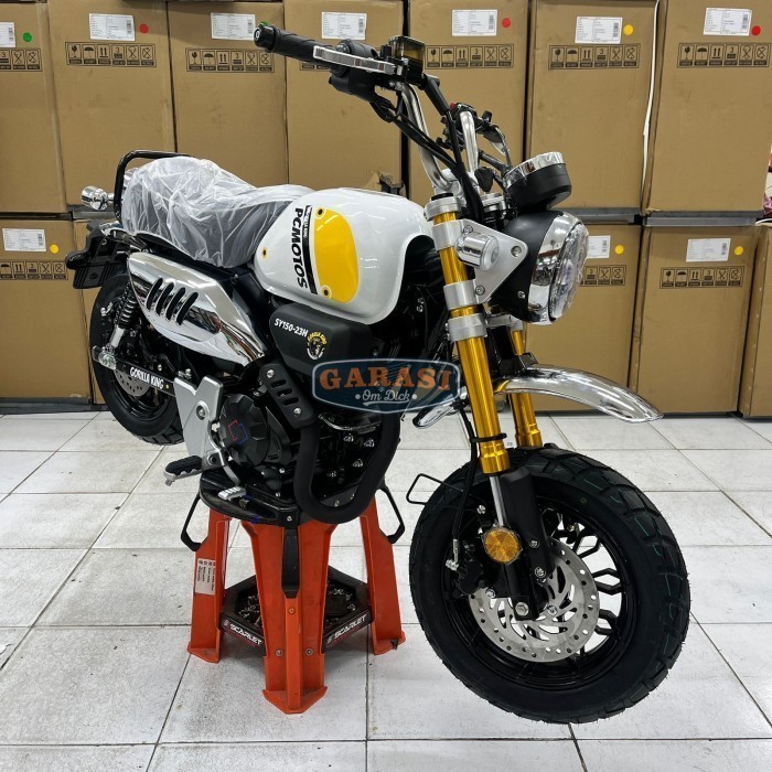 Jual MOTOR MINI TRAIL GORILLA / MOTOR MINI MONKEY 150CC - Kuning ...