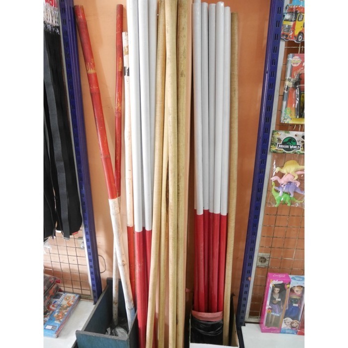 Jual TONGKAT PRAMUKA / TOYA PRAMUKA 160 CM POLOS / MERAH PUTIH | Shopee ...