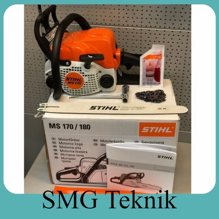 Jual Berkualitas STIHL CHAINSAW KAYU MINI 14" 14 INCH MS-170 MS 170 GERGAJI MESIN KAYU GYJ906 ...