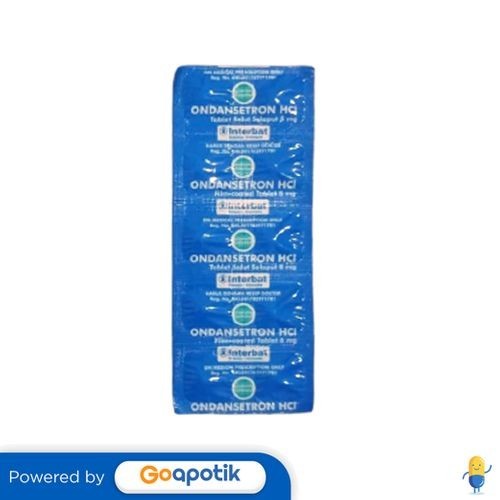 Jual Ondansetron Hcl Interbat 8 Mg Strip 10 Tablet | Shopee Indonesia