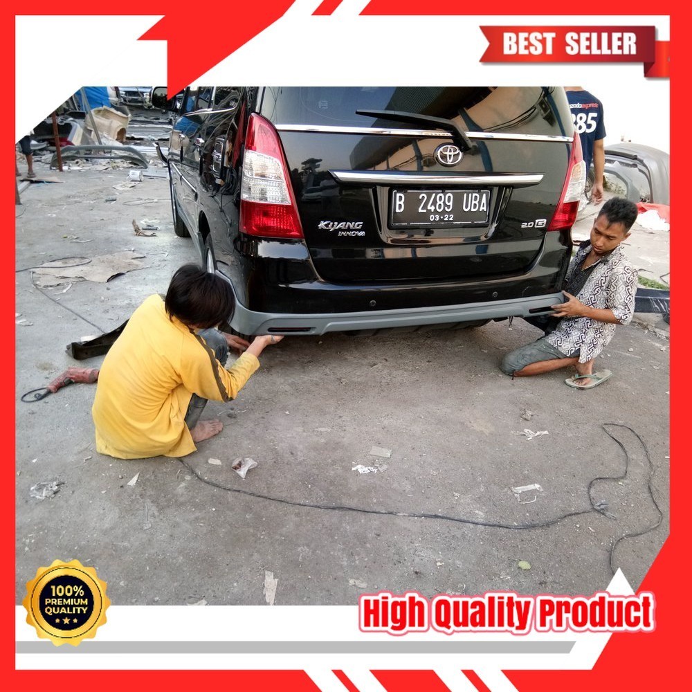 Jual Bodykit Belakang Grand Kijang Innova 2011-2013 Grade-A Kuat-Tebal ...
