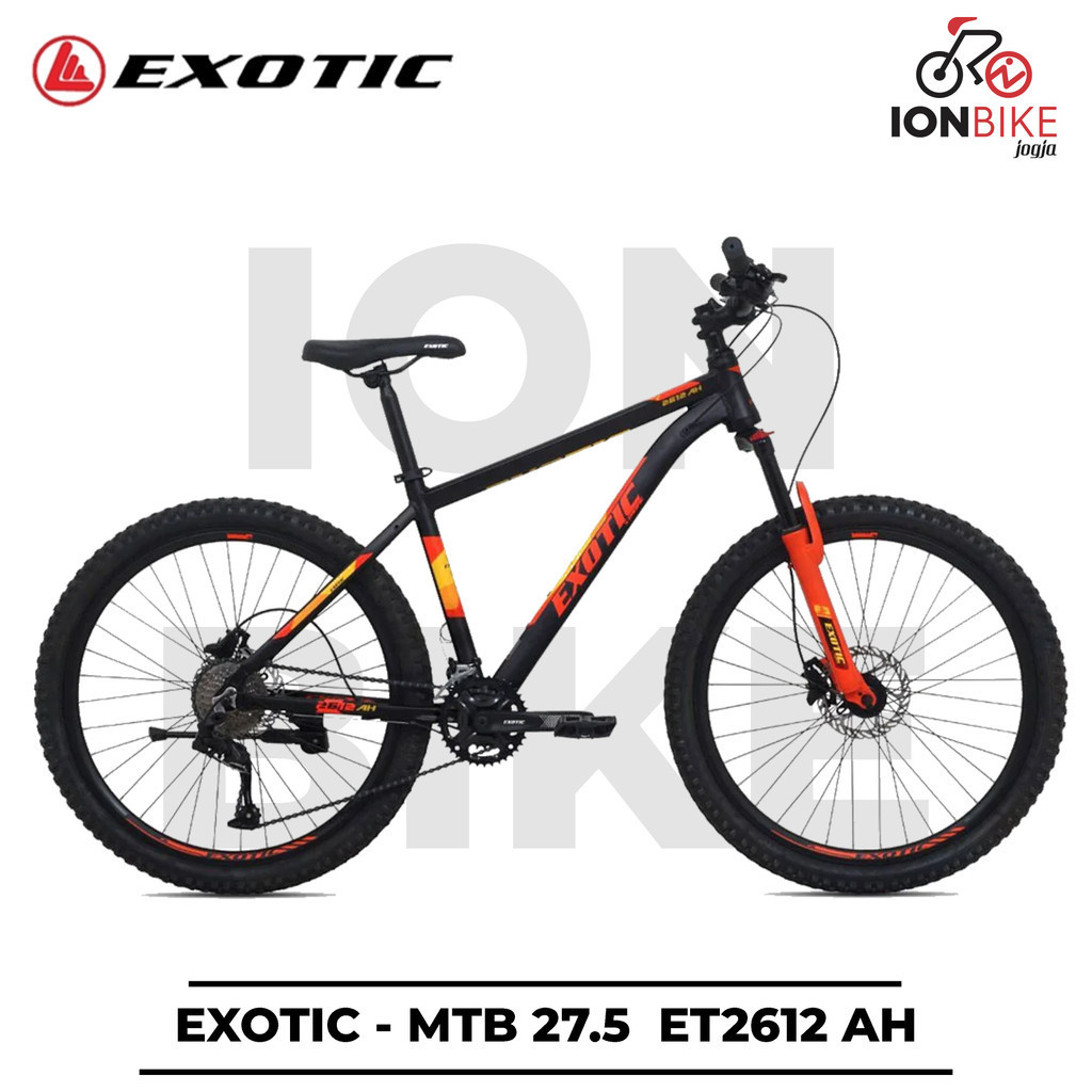 Jual Sepeda MTB 27.5 Exotic 2612 AH 2x9 Speed Hydrolik Alloy 2612AH ...