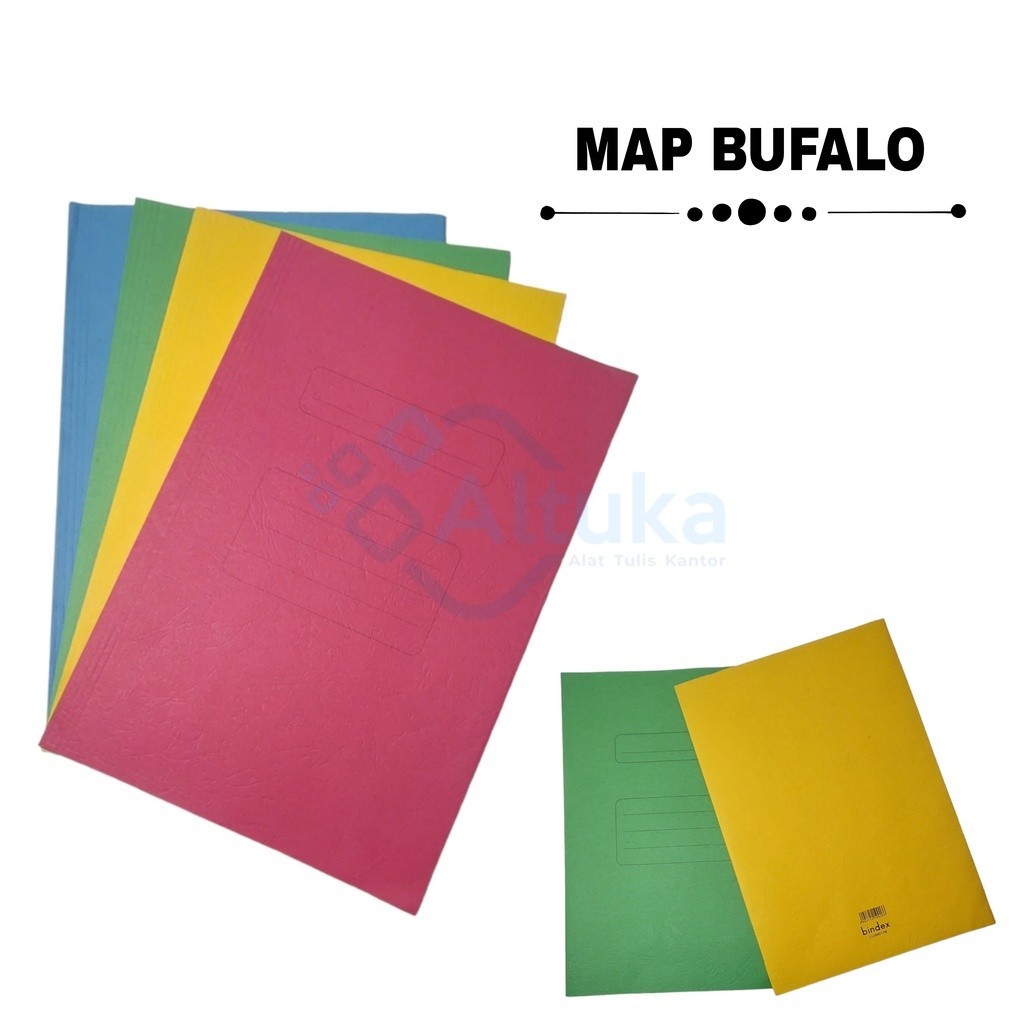 Jual (5 Pcs) Stopmap Map Kertas BUFALO Folio / Map BUFALO | Shopee ...