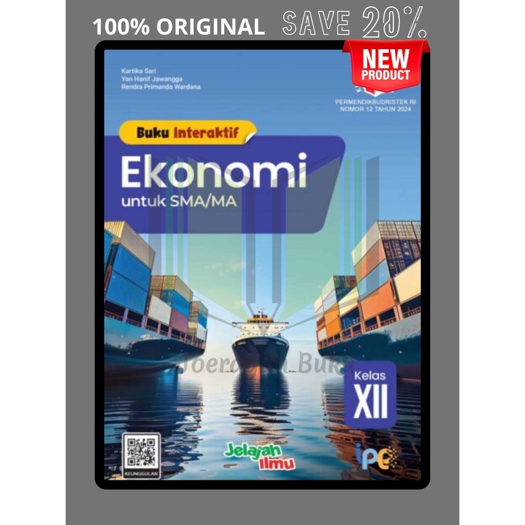 Jual Buku Paket Interaktif EKONOMI Kelas 12/XII SMA/MA Kurikulum Merdeka Intan pariwara Tahun ...