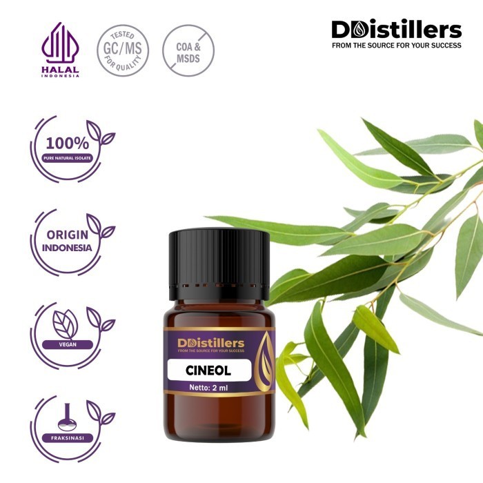 Jual Cineol Natural Isolate Oil Pure 100%, 2ML GS | Shopee Indonesia