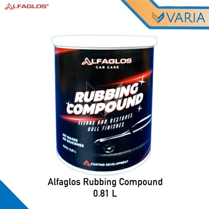 Jual Alfaglos ALF Rubbing Compound 0.81 L Kompon Poles Baret Mobil 1 kg ...