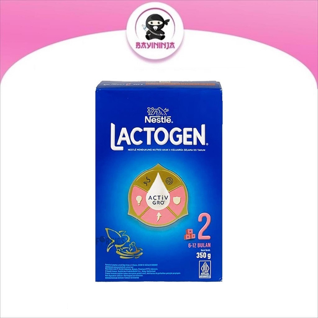 Jual LACTOGEN 2 Susu Formula Lanjutan 6 to 12 Bulan Box 350 g | Shopee ...
