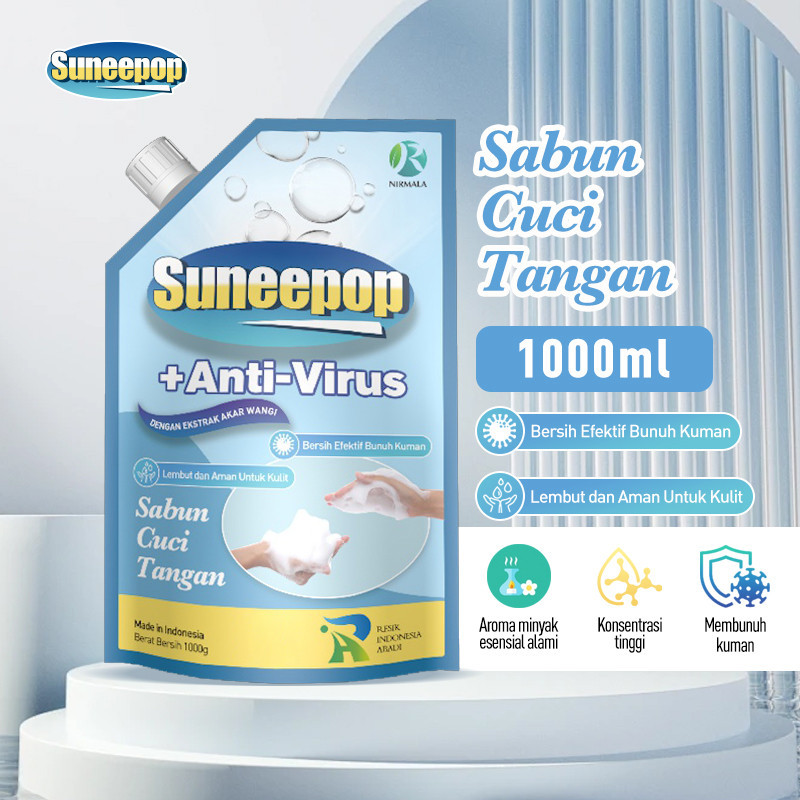 Jual Suneepop Sabun Cuci Tangan 99.9% Anti-bakteri Aroma Minyak ...