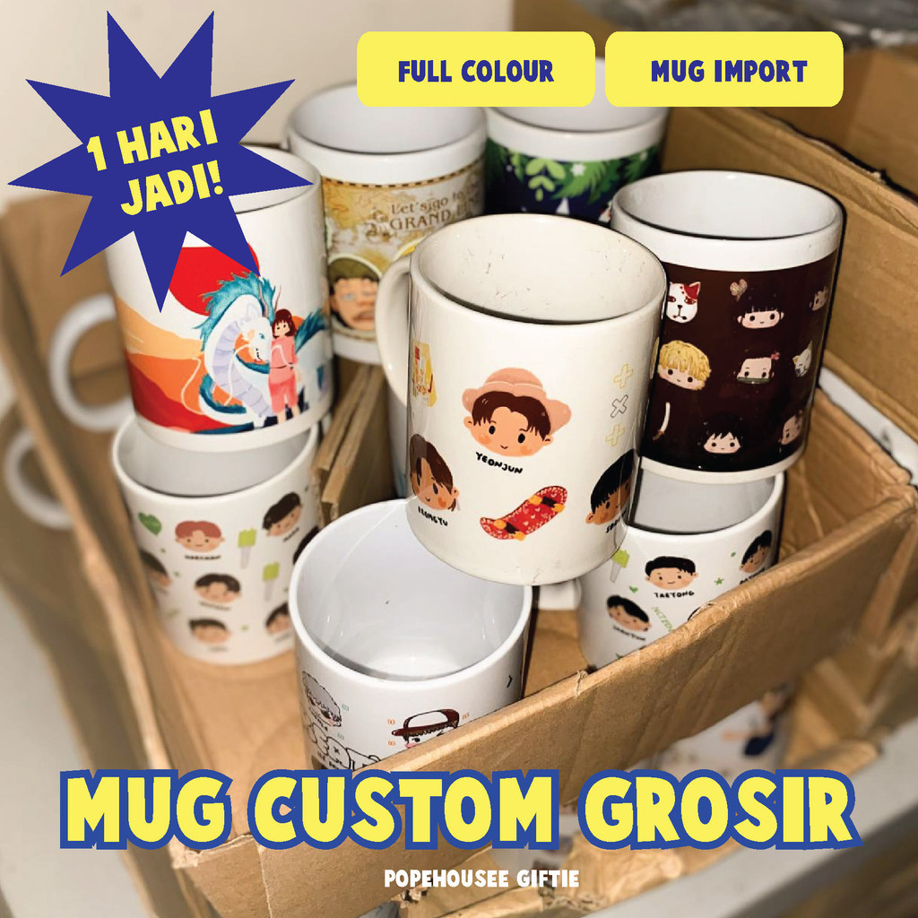Jual Mug Custom Satuan I Mug Impor Custom Satuan I Mug Custom Ekspress ...