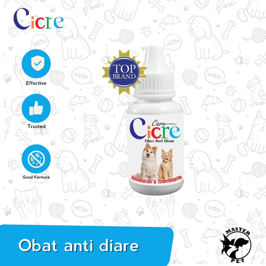 Jual Obat Diare Kucing Anjing Cicre Care 30 ML | Shopee Indonesia