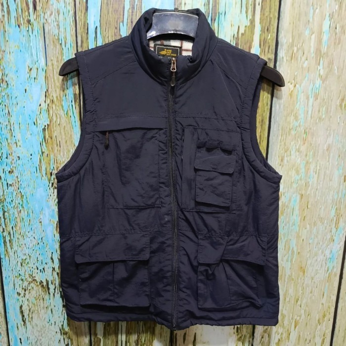 Jual Vest pria Tactical WIND FACE OUTDOOR Size M Rompi pria banyak saku ...