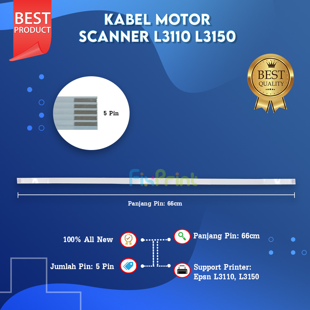 Jual Kabel Scanner Epson L3110 L3210 L3110 Flexible Cable Data Scan ...
