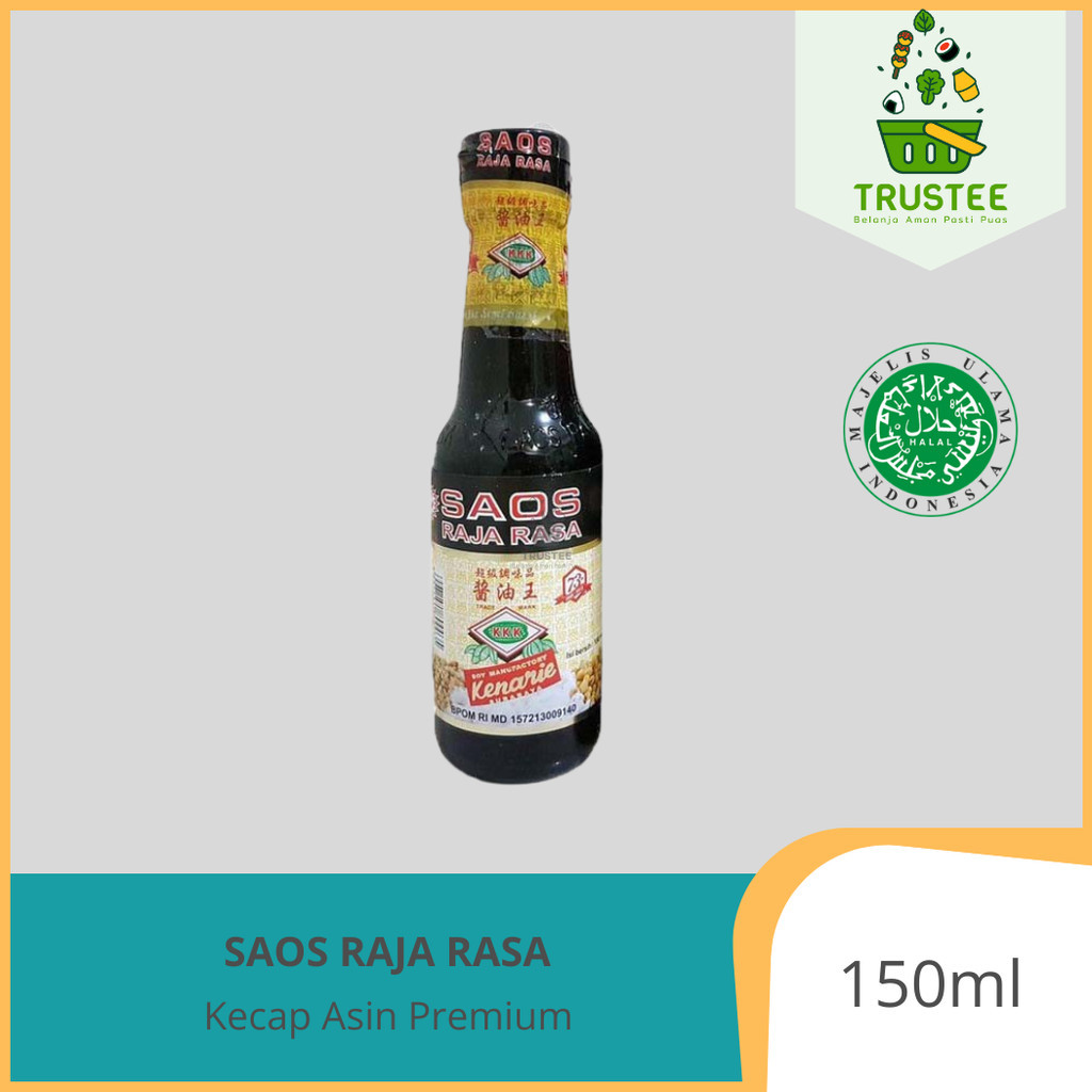 Jual Saos Raja Rasa Kecap KKK Kecap Asin Premium Cap Kenarie Halal ...