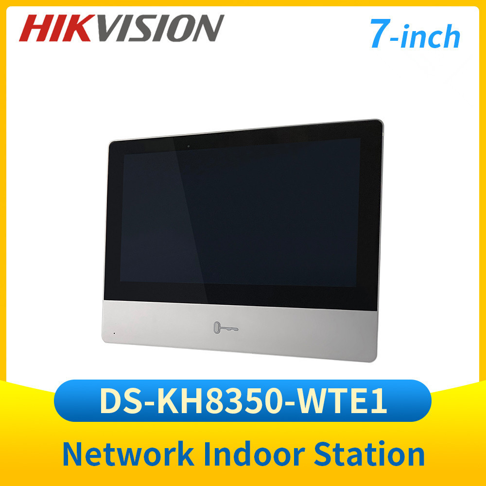Jual Hikvision DS-KH8350-WTE1 7-inch Touch Screen Video Intercom ...