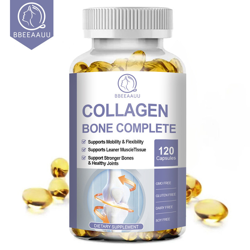 Jual BBEEAAUU Collagen Bone Complete Capsules 500mg (Types I, III ...