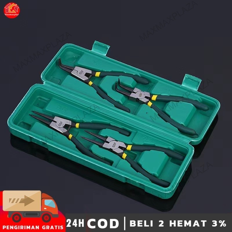 Jual Tang Combination Multifungsi Tang Circlip Internal 7 inch ...