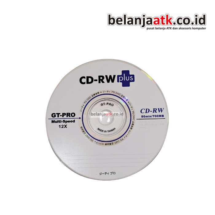 Jual CD-RW GT-PRO Plus 700 Mb 12x Multi-Speed | Shopee Indonesia