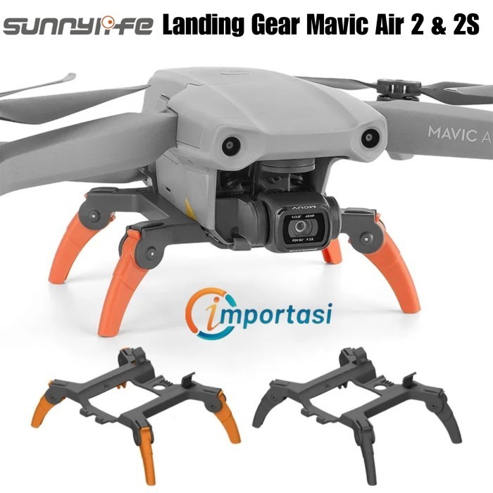 Jual SUNNYLIFE Folding Landing Gear DJI MAVIC AIR 2 / 2S Leg Extender Kaki | Shopee Indonesia