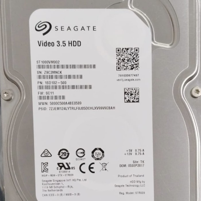 Jual HDD 1 TB Seagate internal 3.5" Sata | Shopee Indonesia
