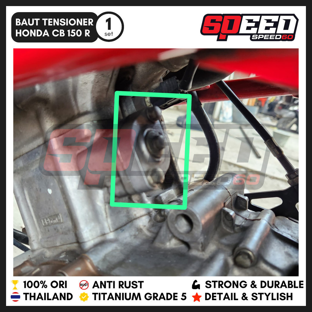 Jual Baut Tensioner Honda CB 150 R Baut Titanium Grade 5 Probolt ...