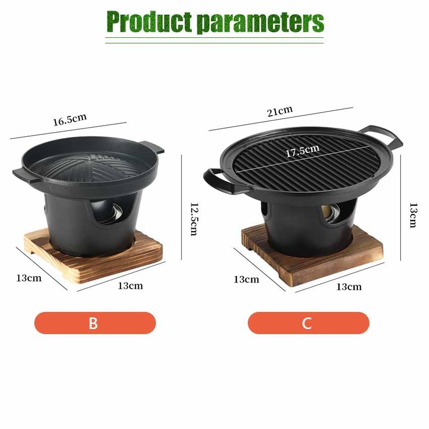 Jual Alat Panggang Barbeque Desain Korean Grill Stove BBQ Portable ...