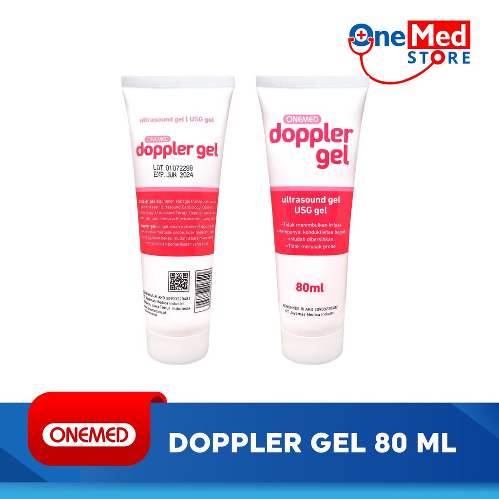 Jual Doppler Gel Ultrasound USG Gel Onemed 80Ml OC | Shopee Indonesia