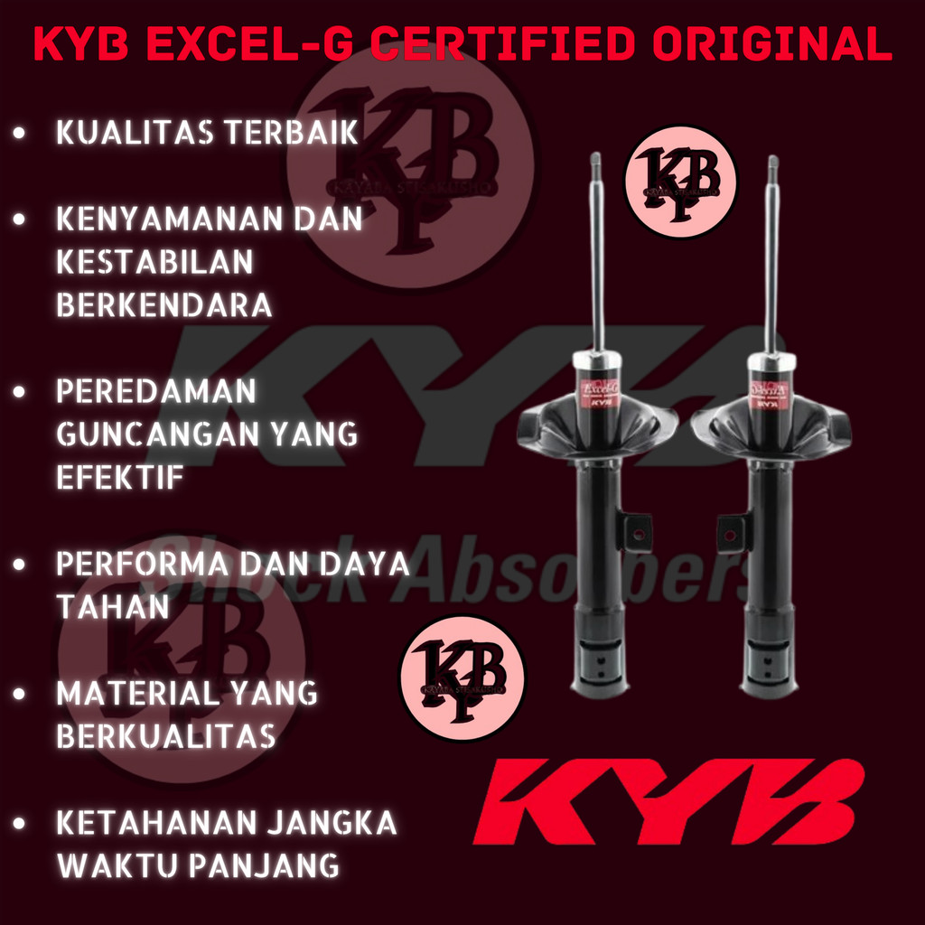 Jual SHOCKBREAKER SHOCKABSORBER DEPAN FRONT HONDA MOBILIO MERK KAYABA ...