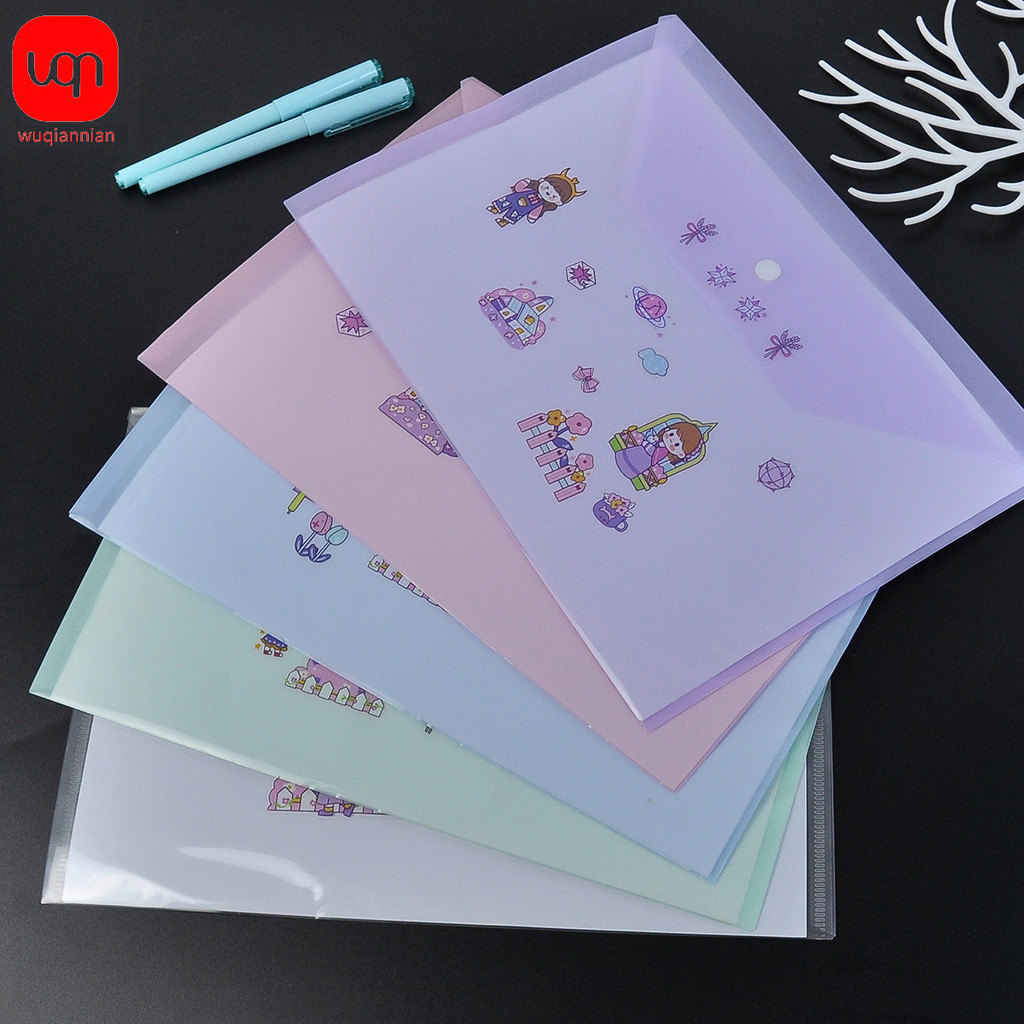 Jual Plastic Envelopes 5pcs A4 Size Poly Envelopes Document Folders ...