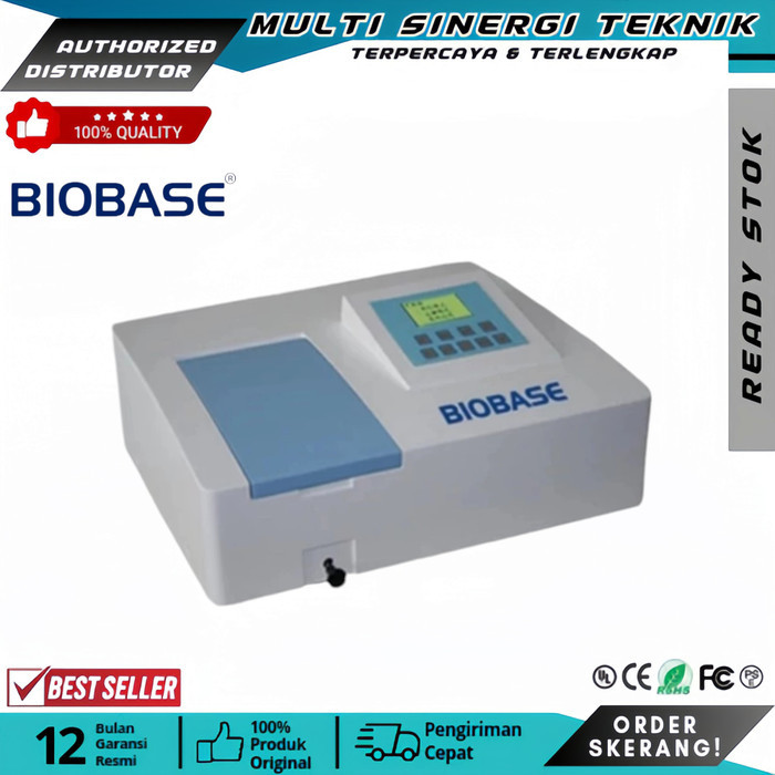 Jual Biobase BK-UV1000 Single Beam UV/VIS Lab Spectrophotometer 200-1020nm | Shopee Indonesia