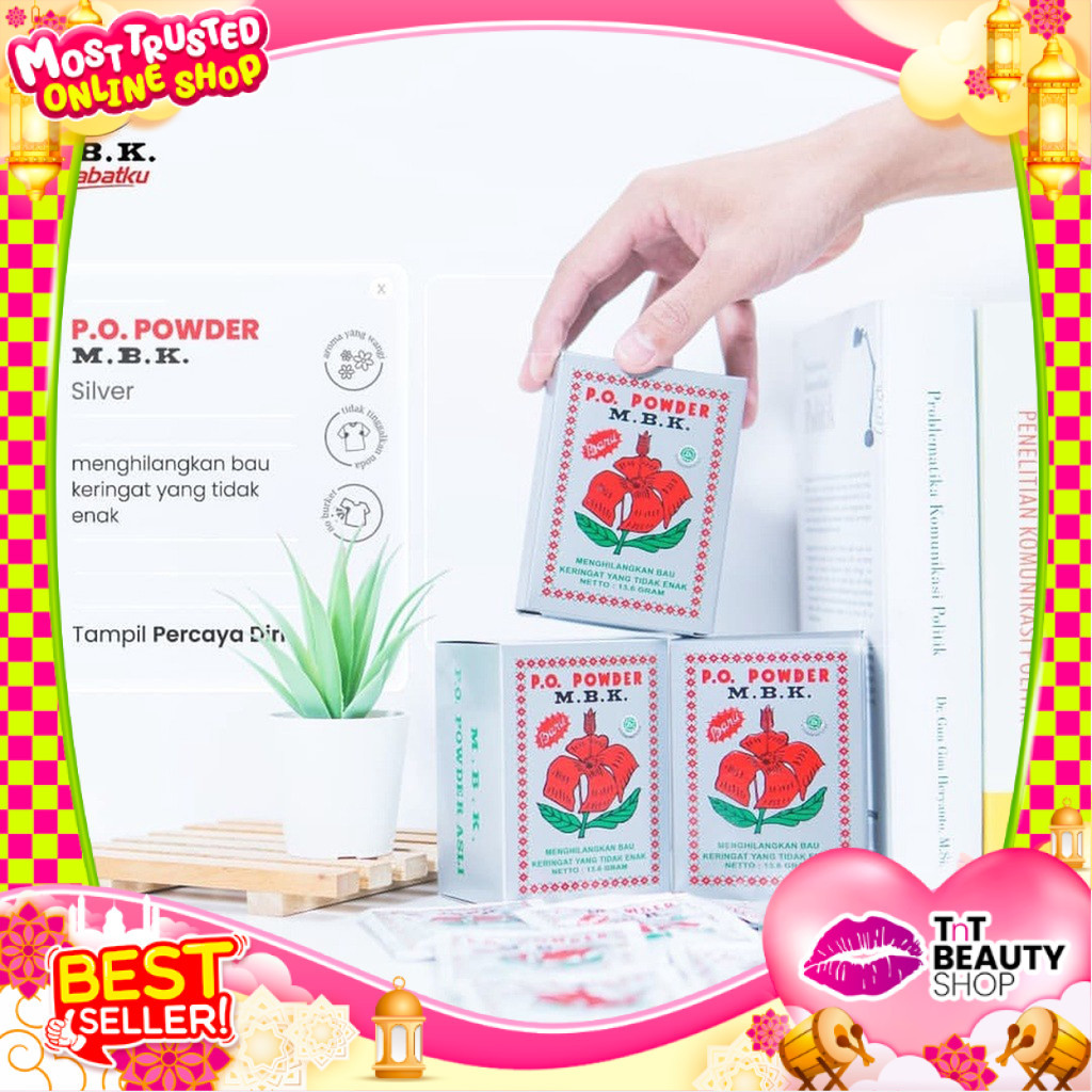 Jual MBK Powder Putih - Silver - Deodorant Powder - Sachet | Tnt beauty ...