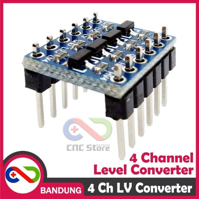 Jual 4 CHANNEL IIC I2C SPI SERIAL LOGIC LEVEL CONVERTER BI DIRECTION ...