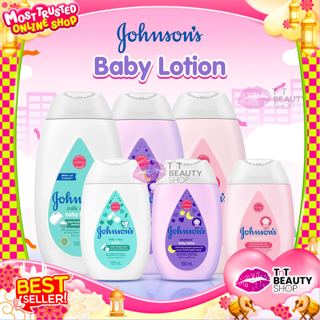 Jual JOHNSON'S Baby Lotion Series | Losion Bayi 100g | 200g Johnsons ...