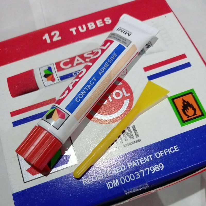 Jual castol mini/lem castol/lem sepatu sandal/lem karet(1pcs) | Shopee ...