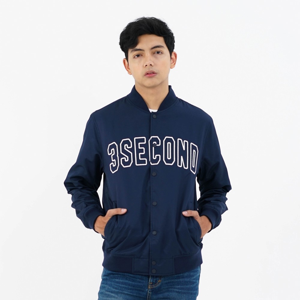 Jual 3Second Jaket Bomber Pria Regular Fit Taslan Kalla OL-C071224 ...