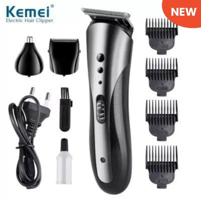 Jual Kemei KM-1407 Hair Clipper Electric Shaver Alat Cukur Rambut Elektrik | Shopee Indonesia