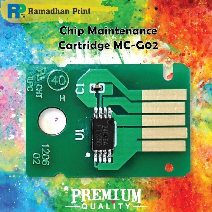Jual Chip Maintenance Cartridge MC-G02 MCG02 New Reset Waste G570 G670 ...