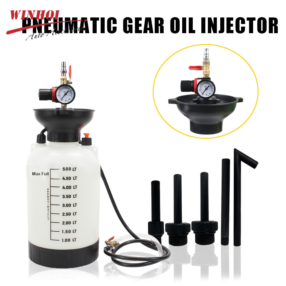 Jual Pneumatic Car Brake Fluid Injector 5L Auto Oil Change Tools ...