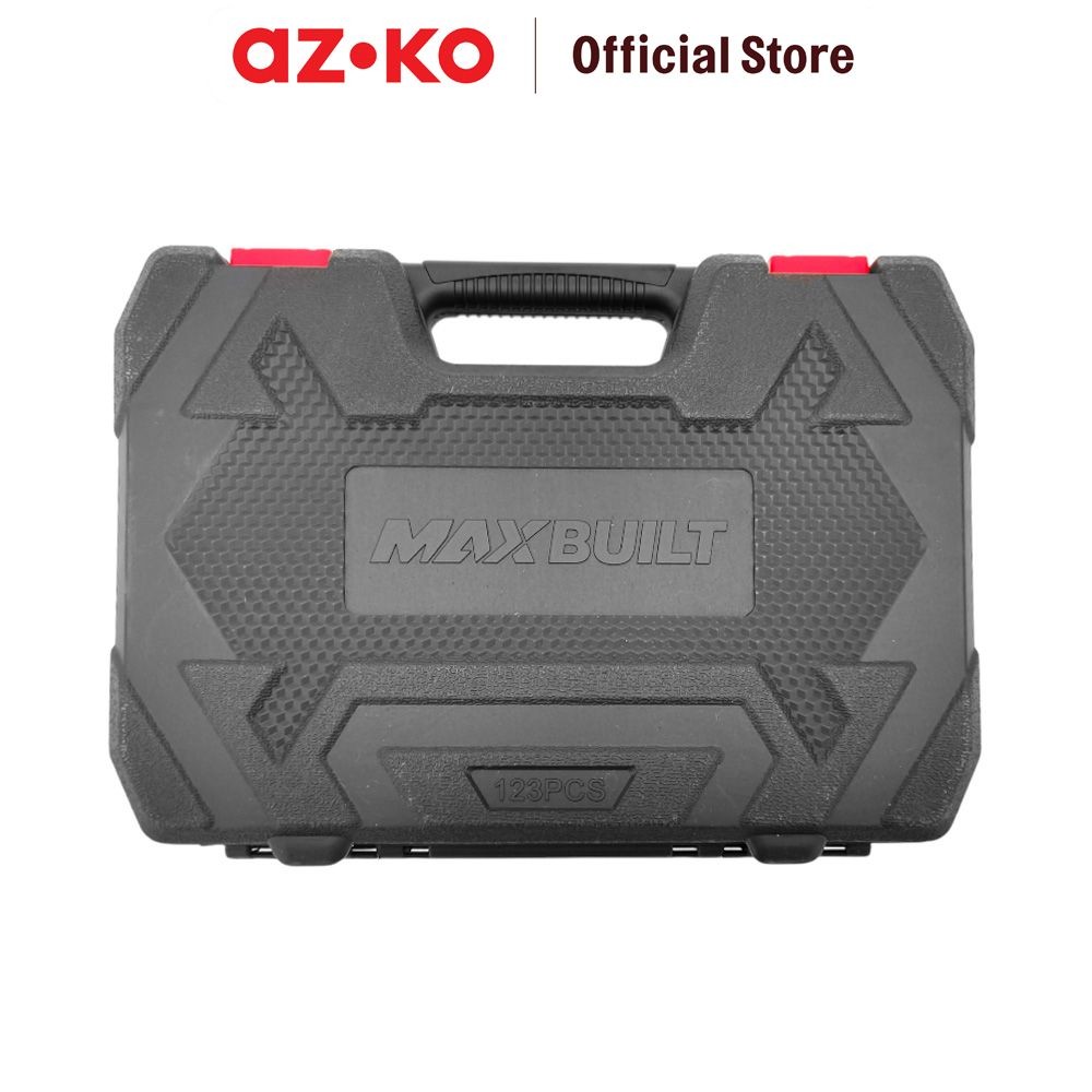 Jual AZKO Maxbuilt Set 123 Pcs Perkakas Rumah Tangga - Merah set tool ...