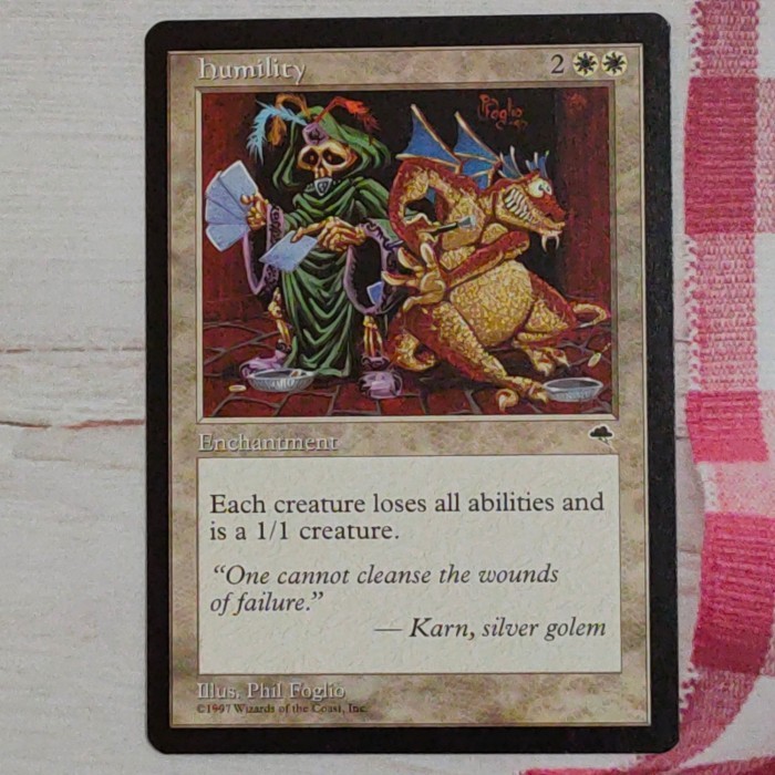 Jual Kartu Magic the Gathering Humility, Tempest | Shopee Indonesia
