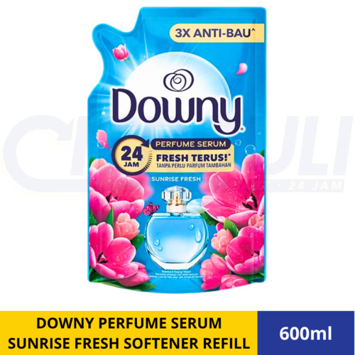 Jual DOWNY PERFUME SERUM SUNRISE FRESH SOFTENER REFILL 600ml | Shopee ...